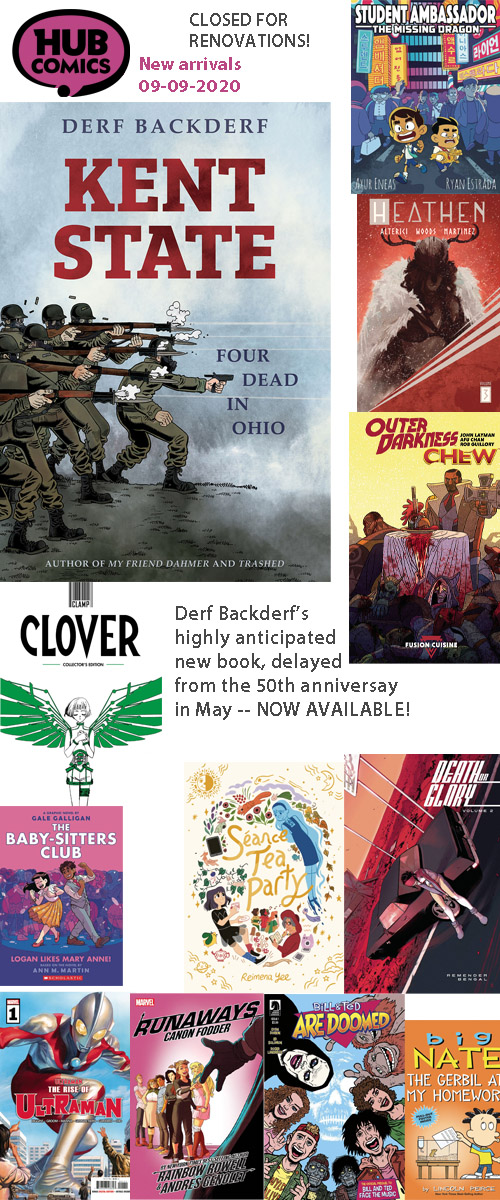 New arrivals 09-09-2020 | Hub ComicsHub Comics