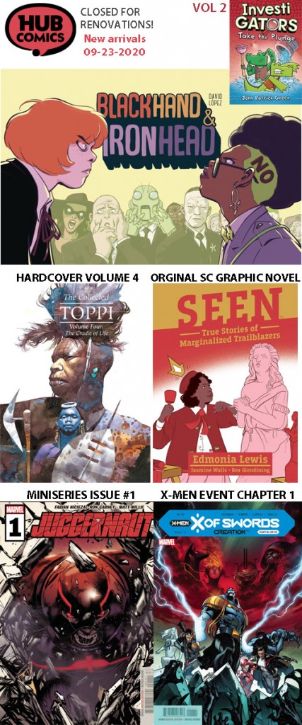 New arrivals 09-23-2020 | Hub ComicsHub Comics
