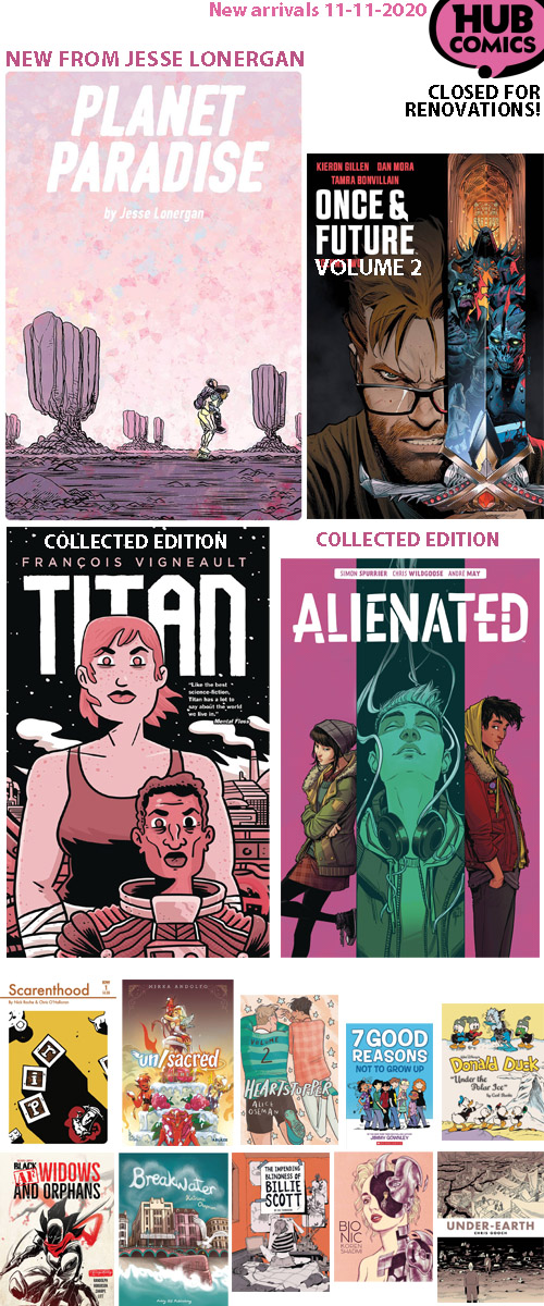 New arrivals 11-11-2020 | Hub ComicsHub Comics