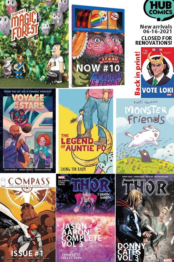 New arrivals 06-16-2021 | Hub ComicsHub Comics