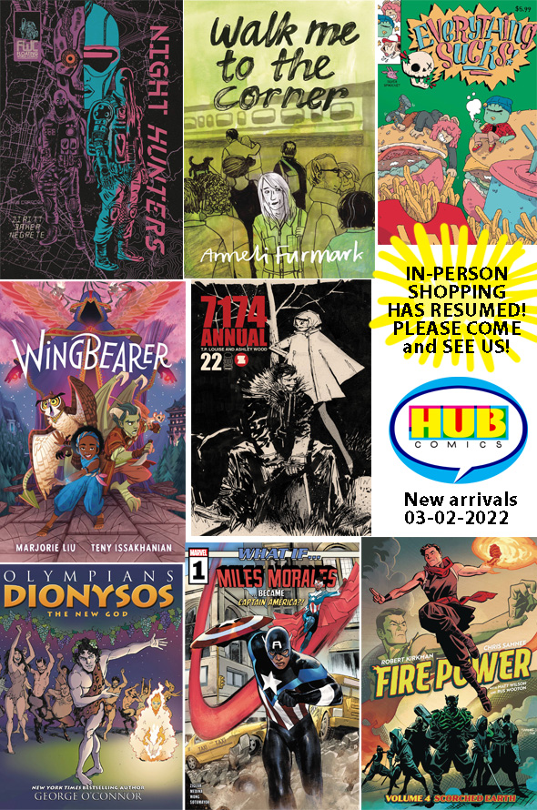 New arrivals 03-02-2022 | Hub ComicsHub Comics