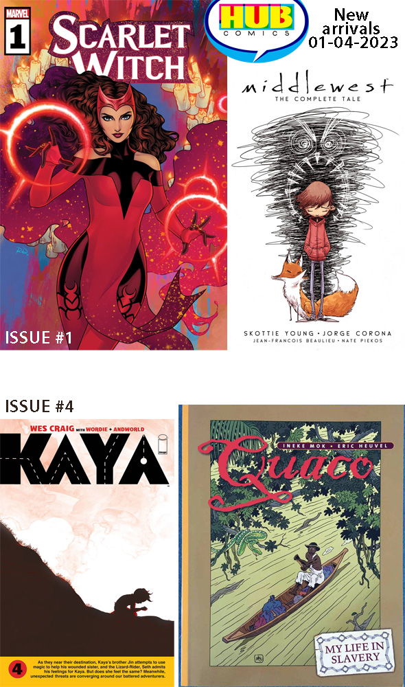 New arrivals 01-04-2023 | Hub ComicsHub Comics