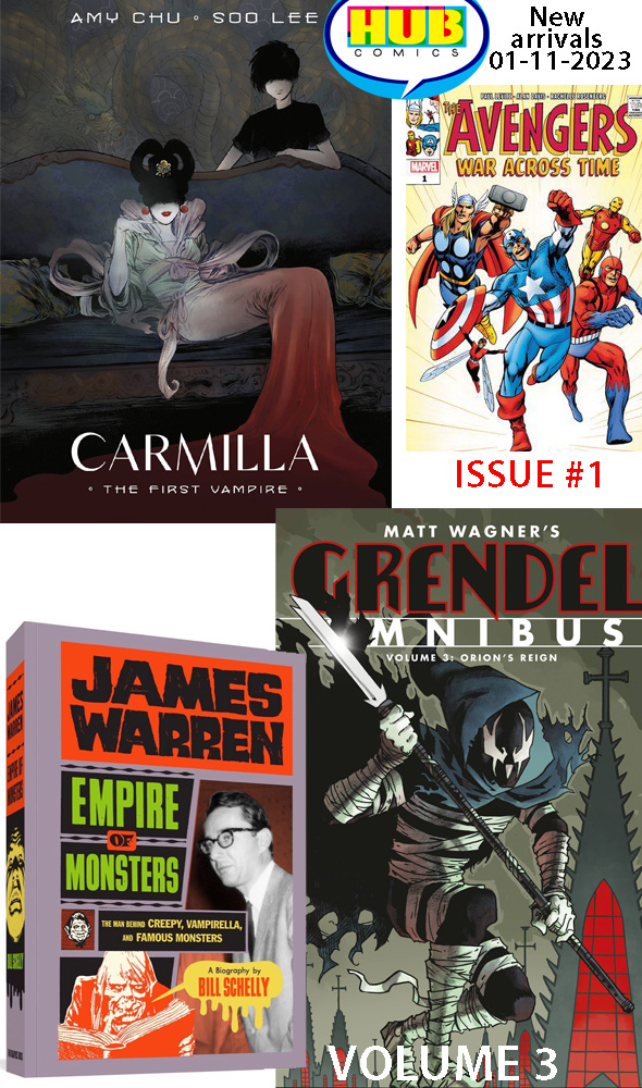 New arrivals 01-11-2023 | Hub ComicsHub Comics