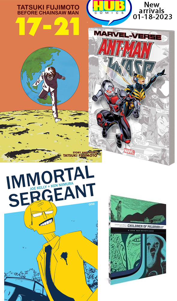 New arrivals 01-18-2023 | Hub ComicsHub Comics