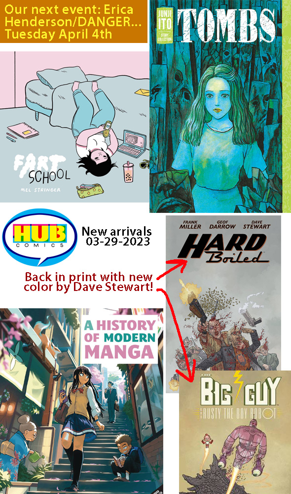 New arrivals 03-29-2023 | Hub ComicsHub Comics