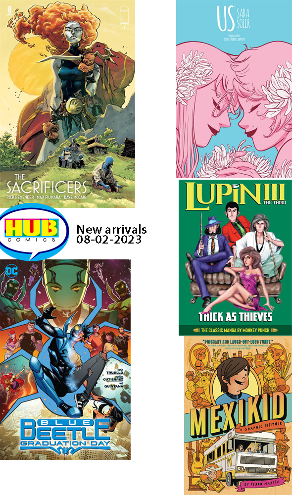 New arrivals 08-02-2023 | Hub ComicsHub Comics